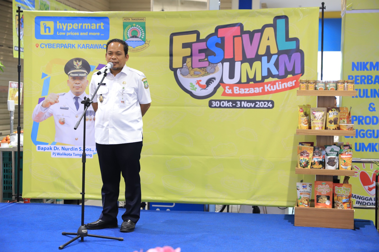 120 Produk UMKM Unggulan Kota Tangerang Masuk Supermarket